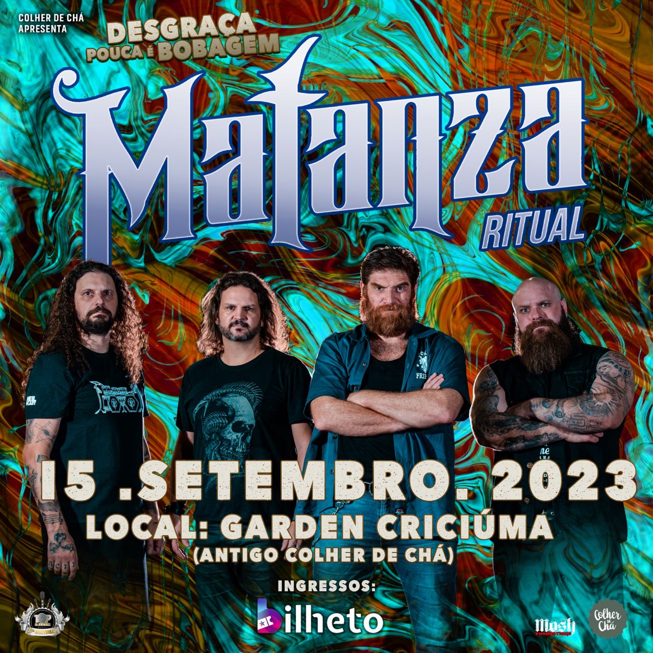 Matanza Ritual embarca em turnê por Santa Catarina em setembro