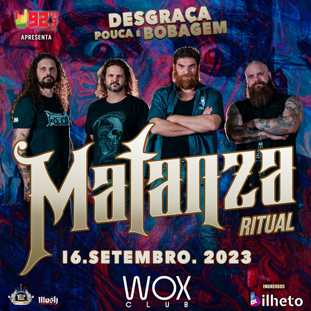 Matanza Ritual embarca em turnê por Santa Catarina em setembro