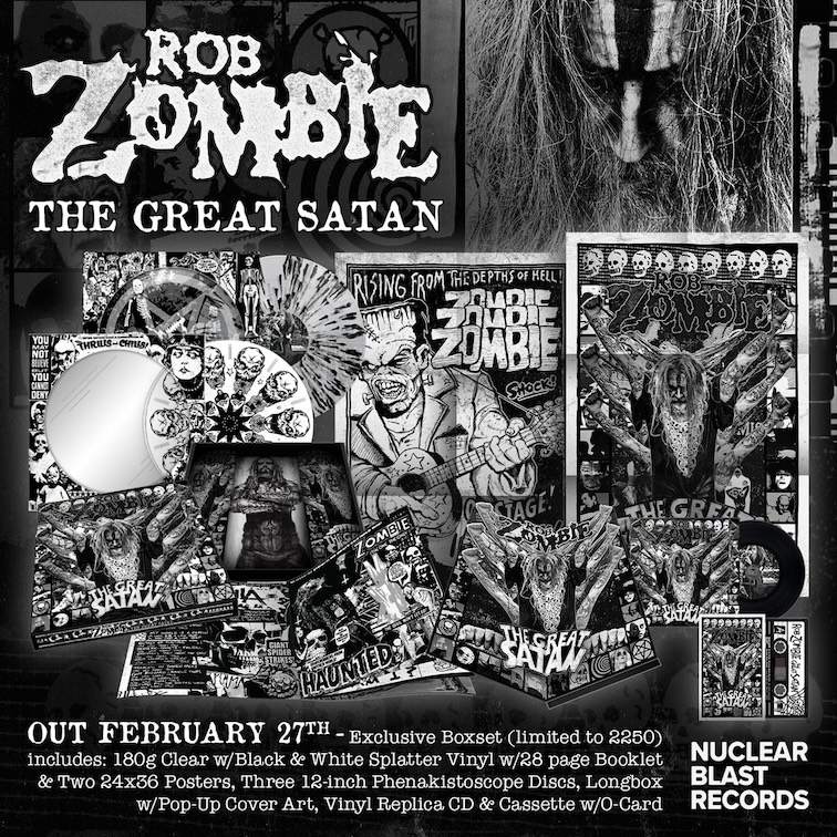 Rob Zombie Anuncia Novo Álbum "The Great Satan" e Lança Videoclipe do ...